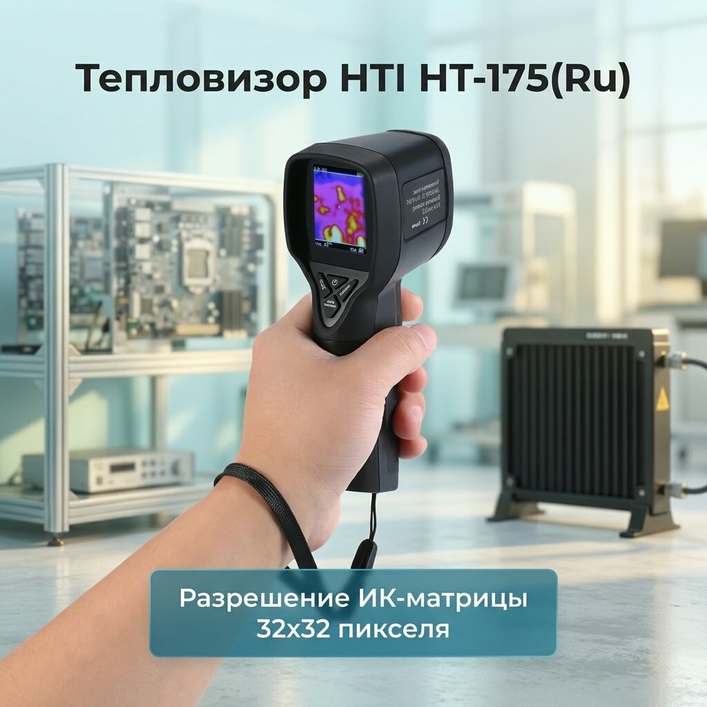 HTI НТ-175 тепловизор ручной портативный для ремонта, ИК