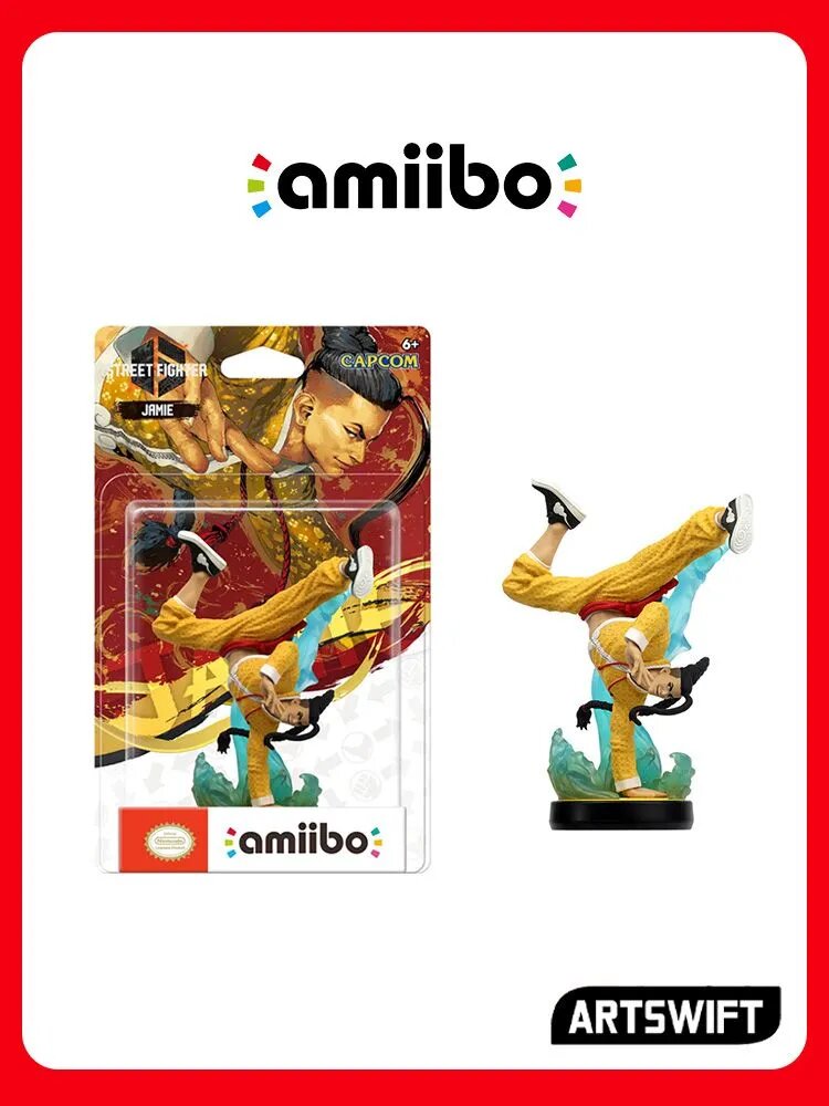 Nintendo amiibo Фигурка Джейми / Jamie (Street Fighter Collection) азиатская версия ARTSWIFT