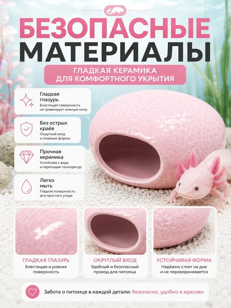 Аквариум для аксолотля — фото 1