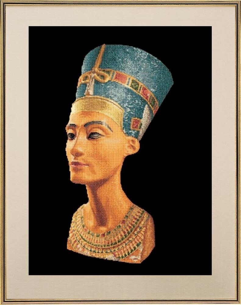 Вышивка Частичная, "Нефертити" 16 Aida Thea Gouverneur (Нидерланды) арт. 598.05