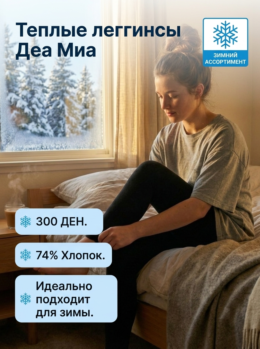 Легинсы-колготки DEA MIA Cotton
