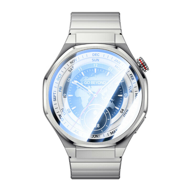 ESCASE 2-упаковка закаленное стекло для Honor Watch 5 Ultra полное покрытие HD защита от падений устойчивость к