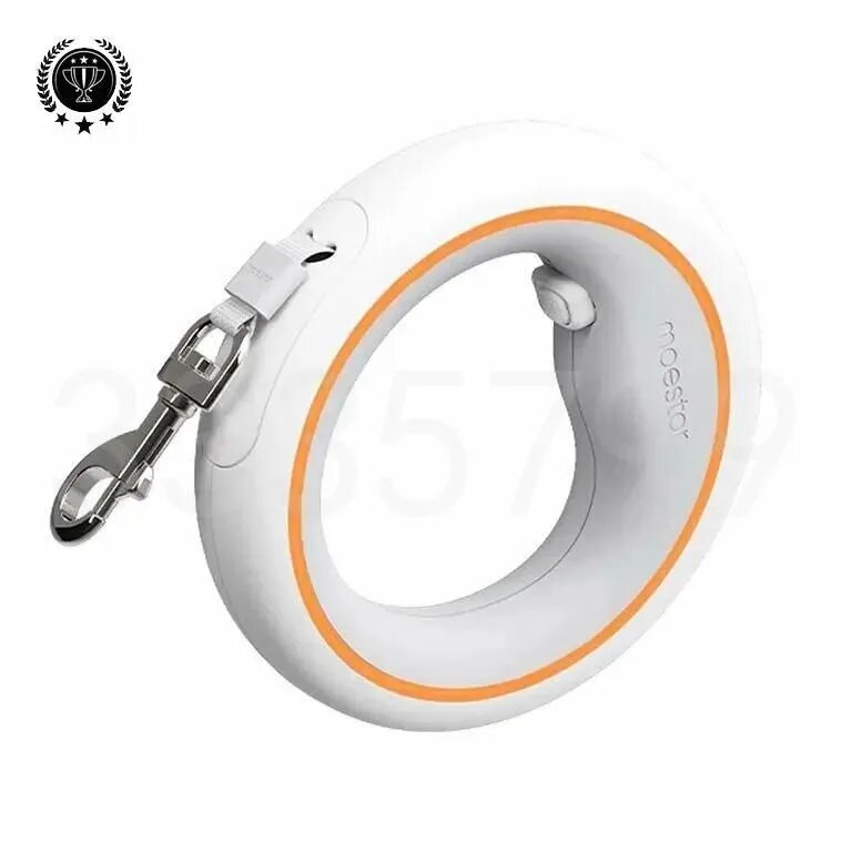 GM Поводок рулетка для собак Xiaomi Moestar UFO Retractable Leash 2 Air (Белый) Visiting Yufeng