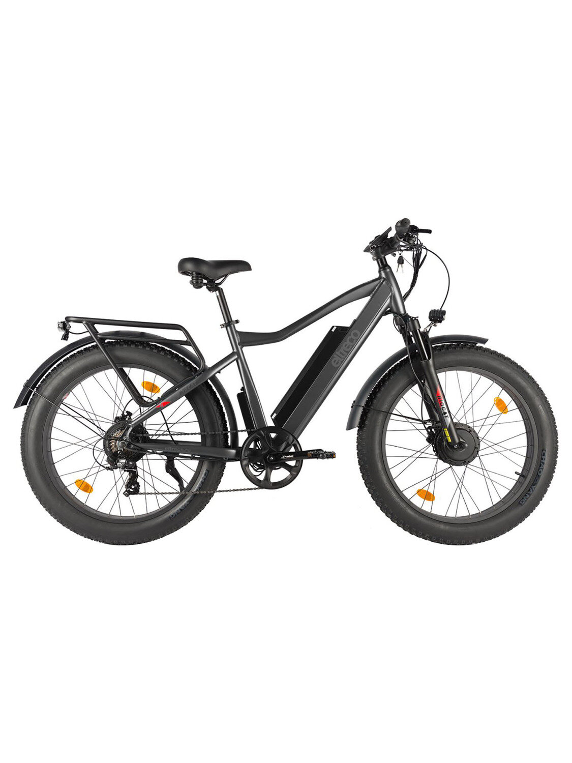 Электровелосипед Eltreco BigCat Dual Next Черный, для мужчин ,500W х 2