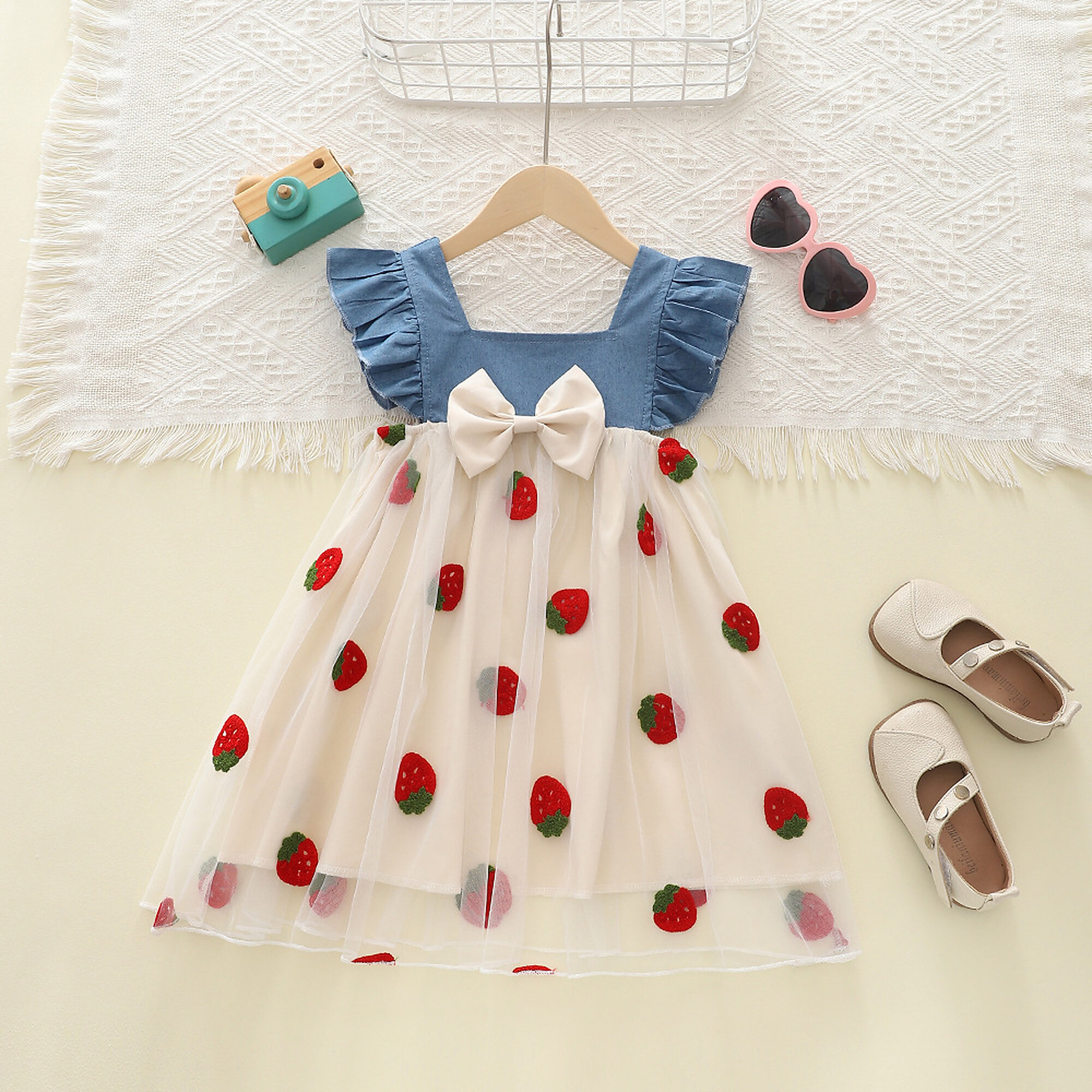 Платье Strawberry Bow