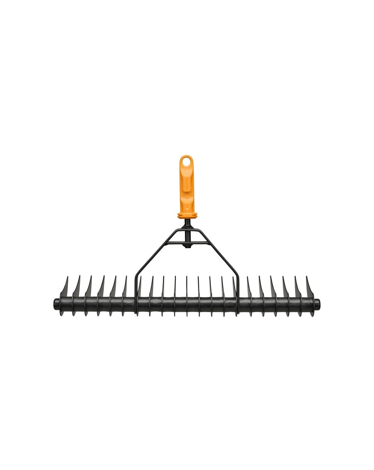 Грабли садовые зубчатые FISKARS OneClick для аэрации стальные без черенка (1080679)