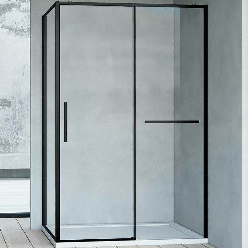 Душевой уголок Vincea Slim Soft 120x90 VSR-1SS9012CLB