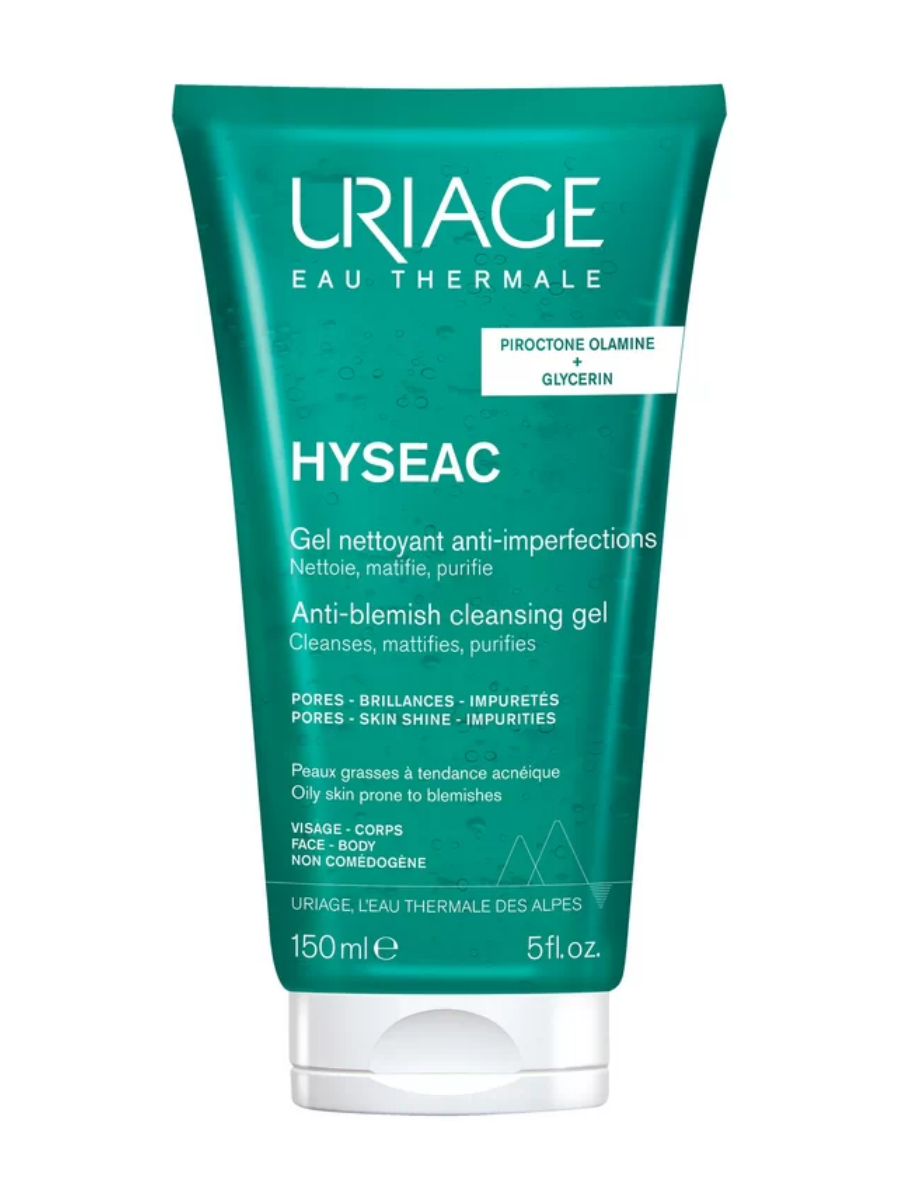 Гель Uriage Hyseac Anti-Blemish Cleansing Gel, Очищающий гель против несовершенств кожи, 150 мл