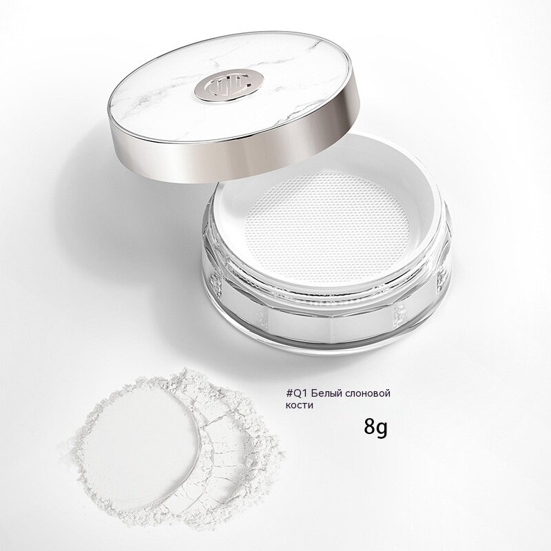 Рассыпчатая пудра myg loose powder не содержит присыпки, контролирует жирность, защищает от пота и водонепроницаемости Q1# Ivory Color