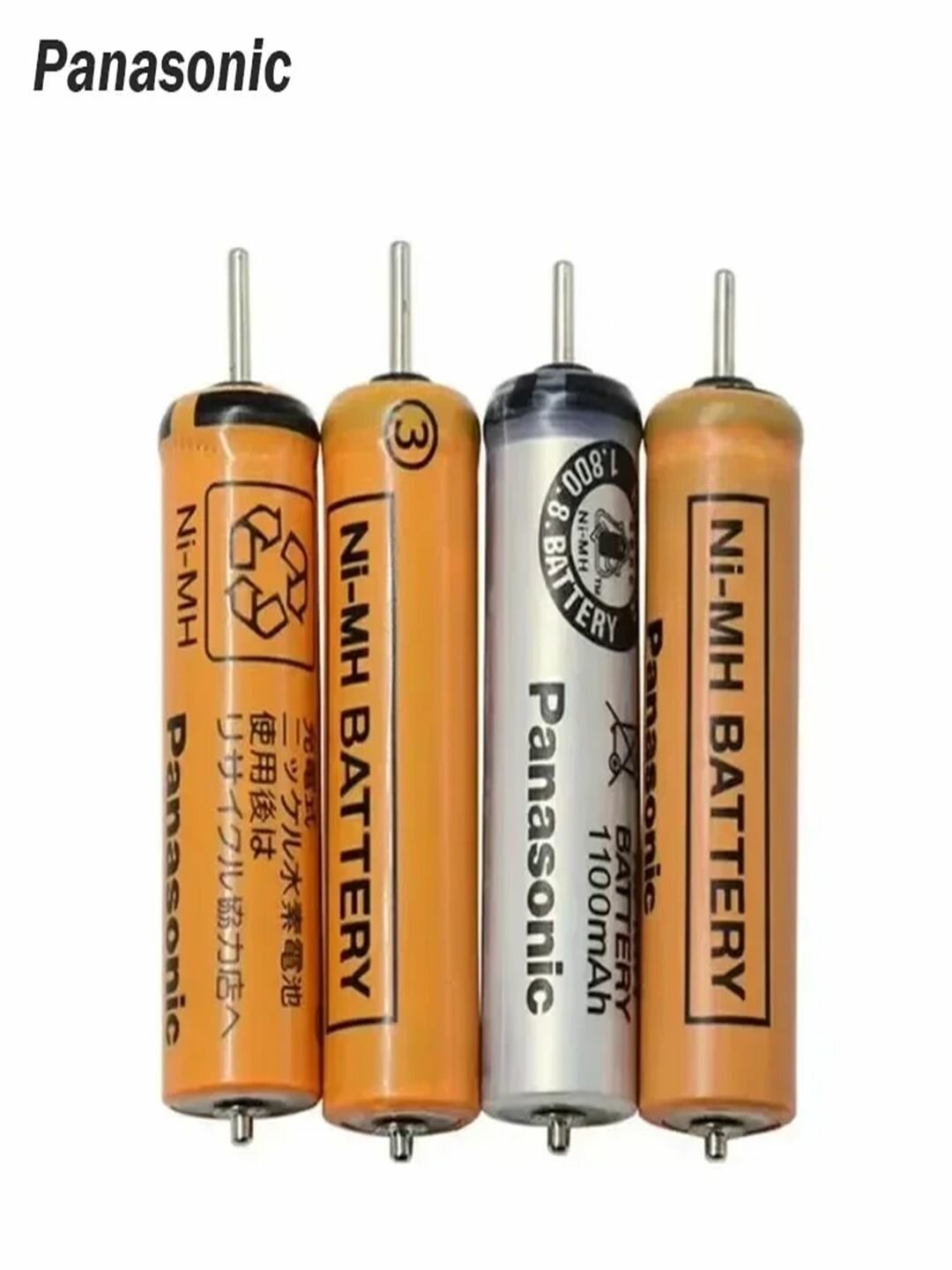 Panasonic Аккумуляторная батарейка AA, 1,45 В, 1100 мАч, 1 шт