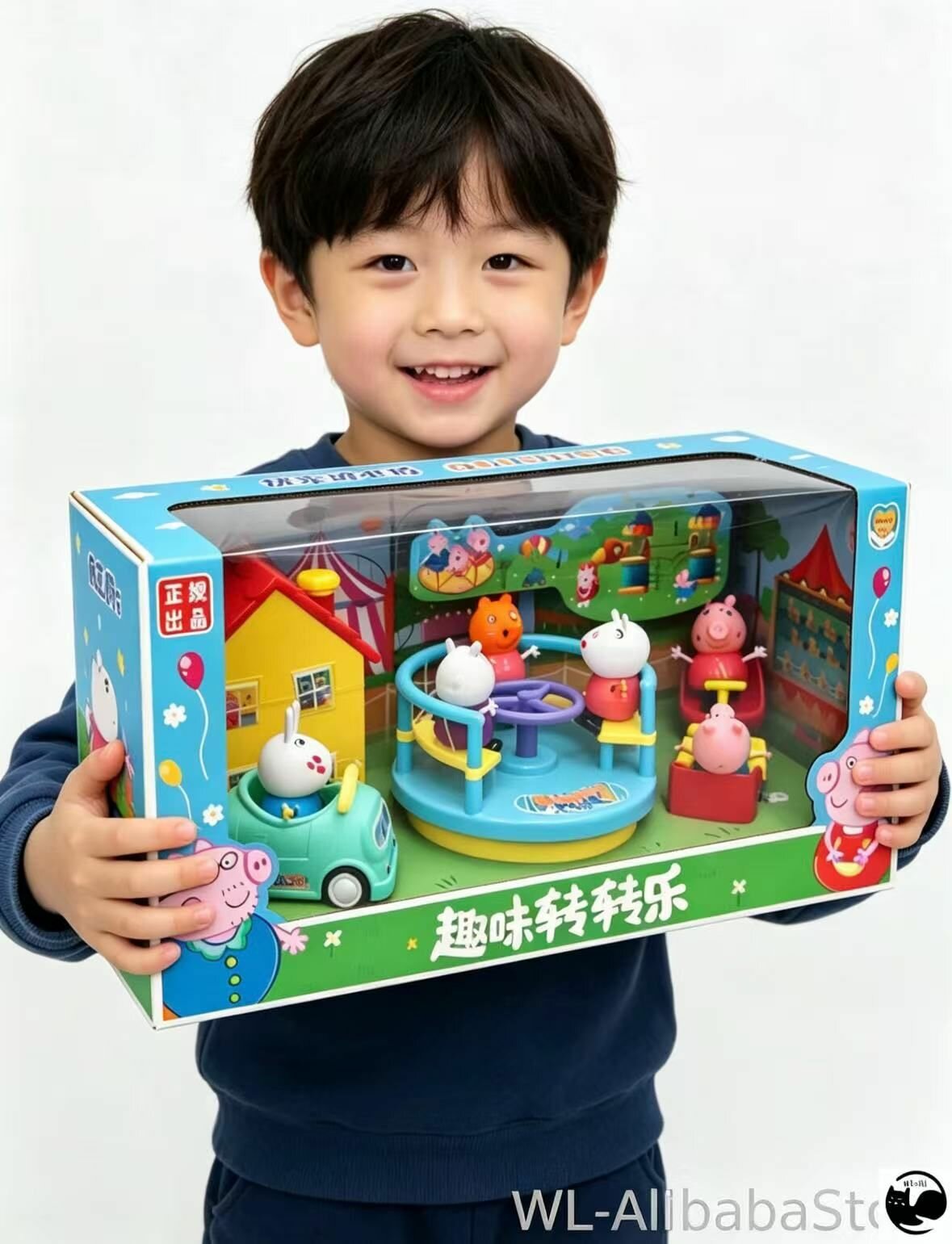 Игровой набор Дом Свинки Пеппы с каруселью и фигурками для детей 3+ от HASBRO (эксклюзив) карусель с фигурками фигурки свинки пеппы