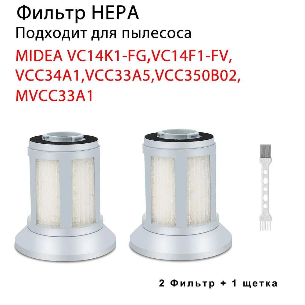 Laukowind HEPA фильтр для пылесосов VC14K1-FG, VC14F1-FV, VCC34A VCC33A5 VCC350B02