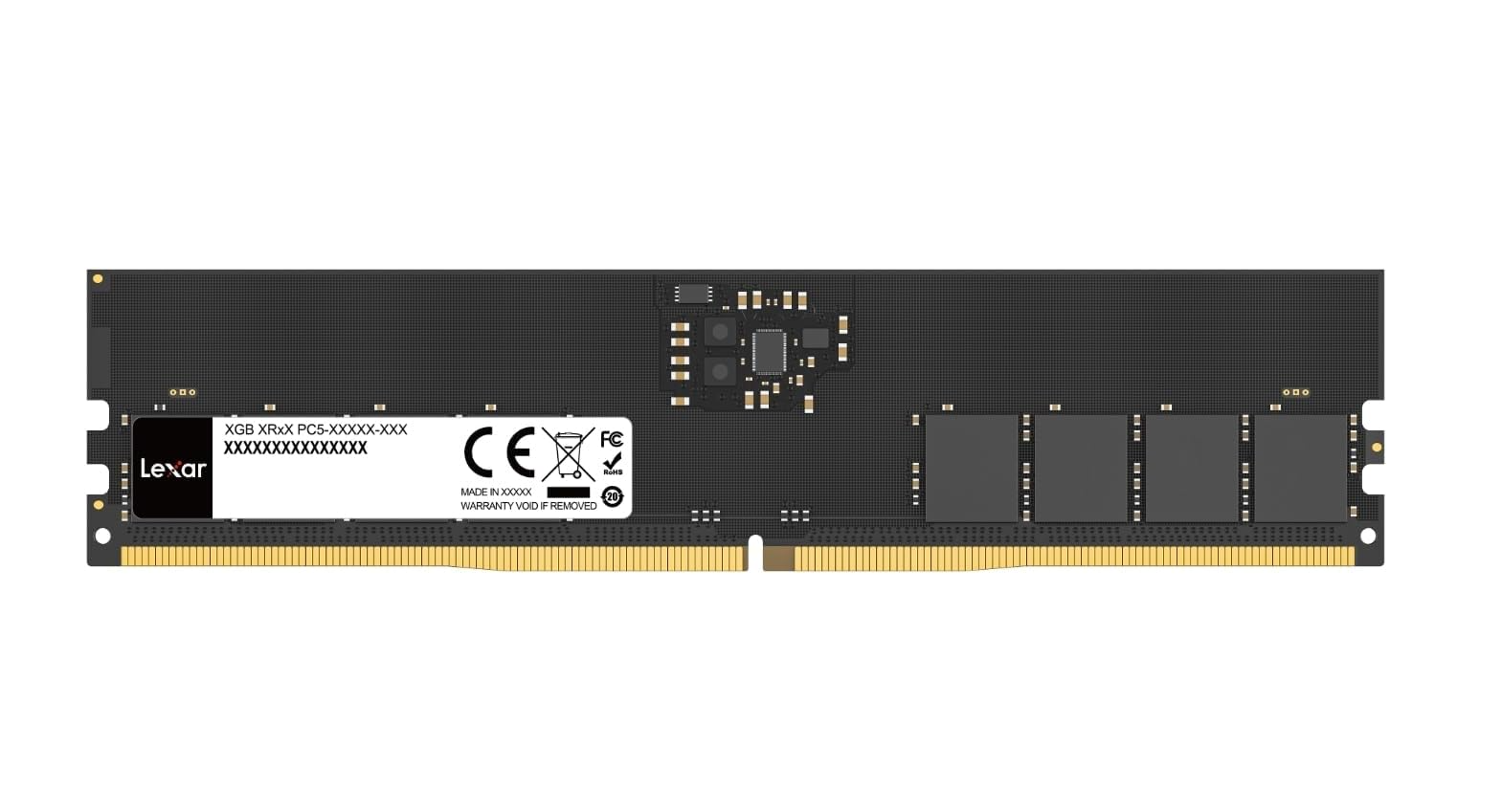 Оперативная память Lexar UDIMM 16GB DDR5 RAM 5600MHz