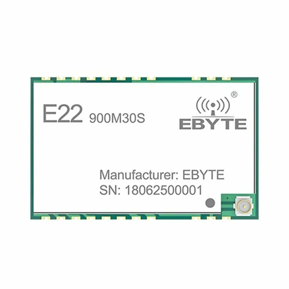 EBYTE Модуль LoRa SX1262 32 МГц 30 ДБм 12 Км