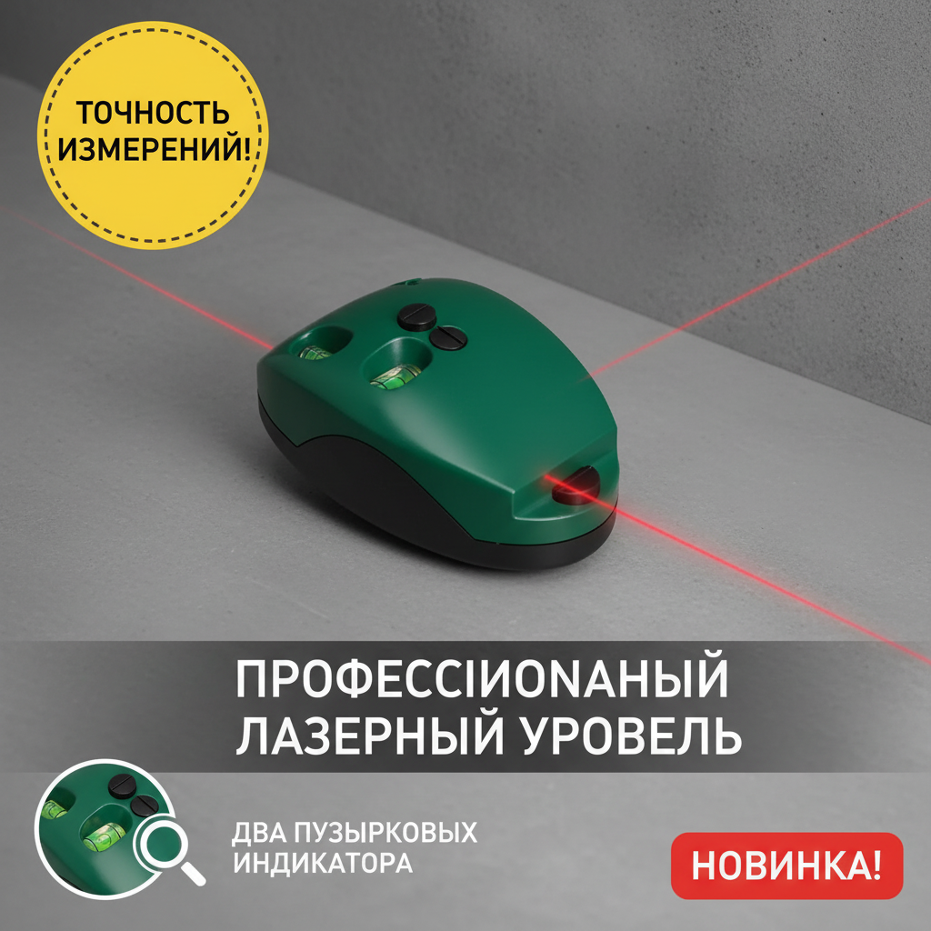Лазерный уровень, нивелир Красныйлуч