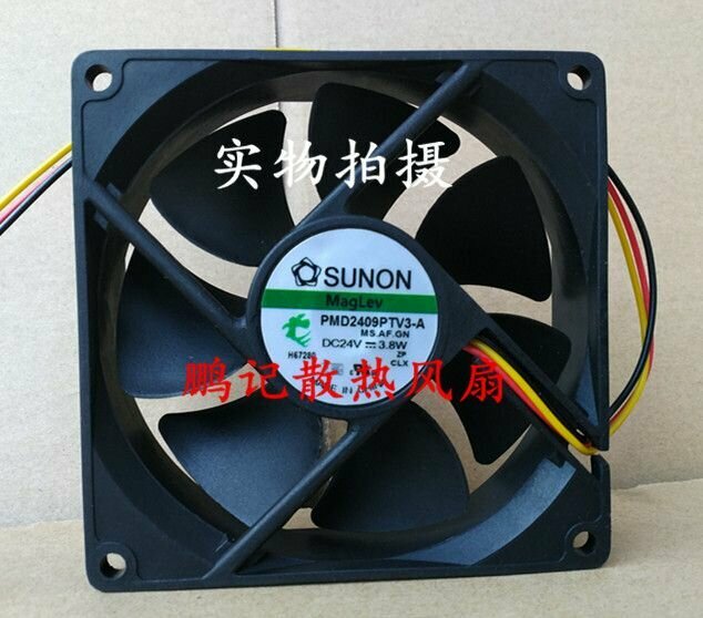 SUNON PMD2409PTV3-A 24V 3.8W 9225 робот промышленный компьютер инвертор вентилятор