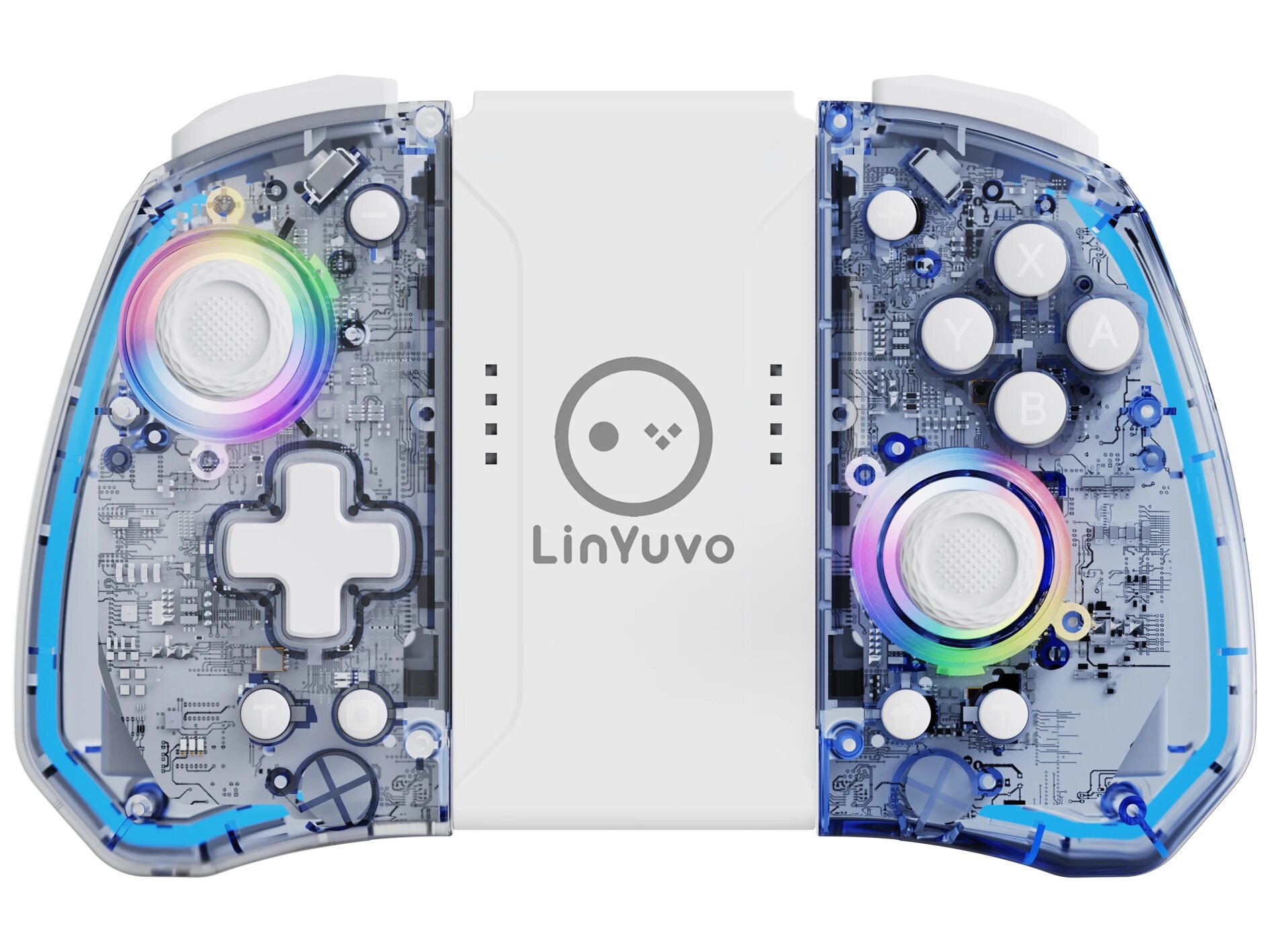 Беспроводной геймпад LinYuvo KS40 Blue для Switch Lite/OLED