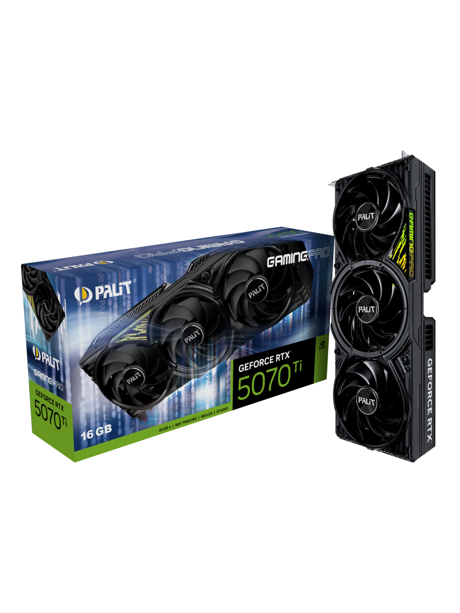 Видеокарта Palit GeForce RTX 5070 Ti GamingPro V1 (NE7507T019T2-GB2031Y)
