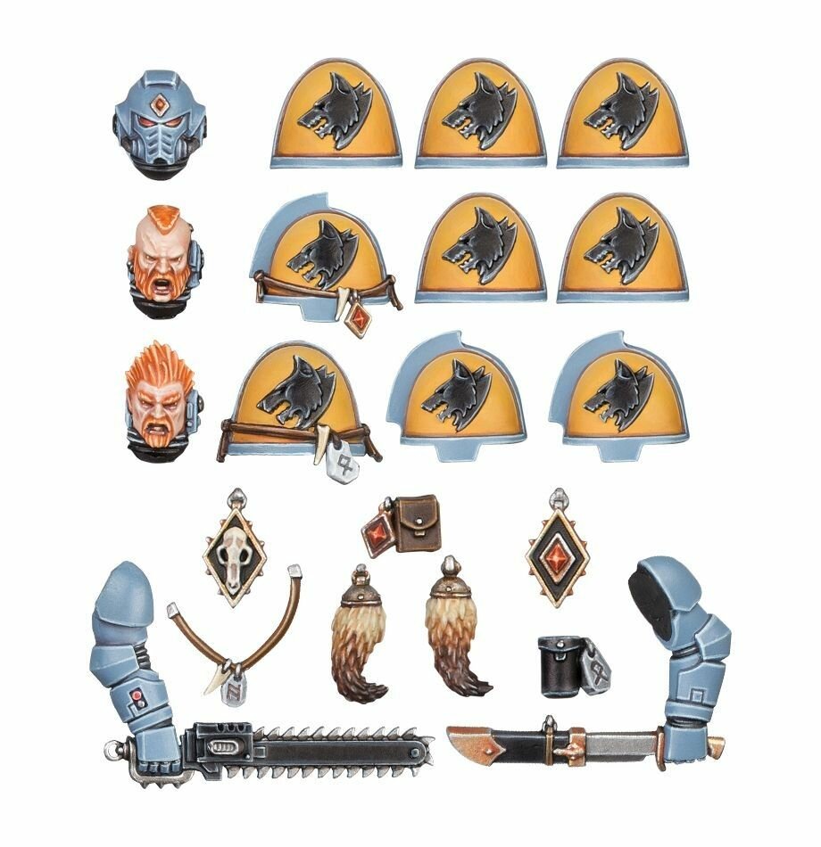 Warhammer 40000 Миниатюра Space Wolves Upgrade Pack