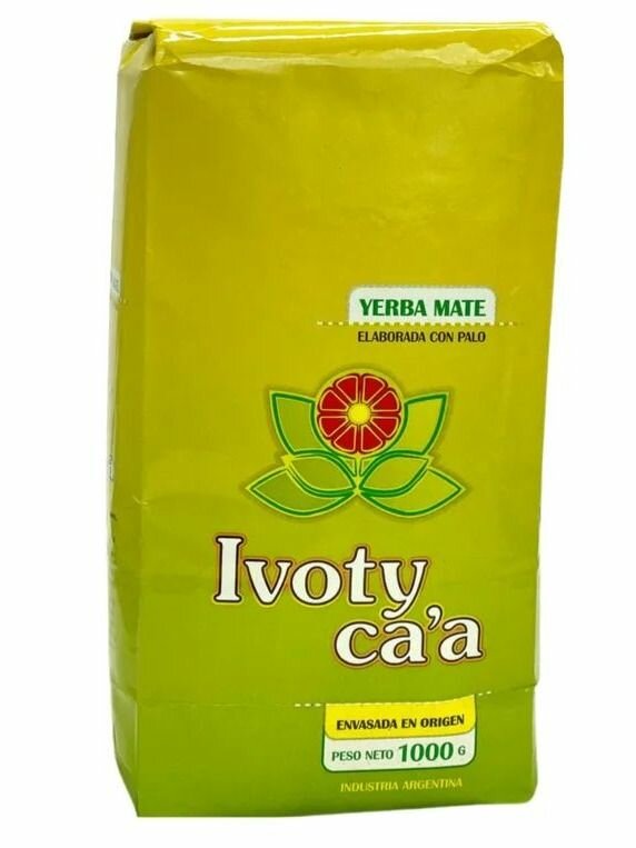 Йерба Мате (парагвайский чай) Ivoty Ca'a, 1000 грамм