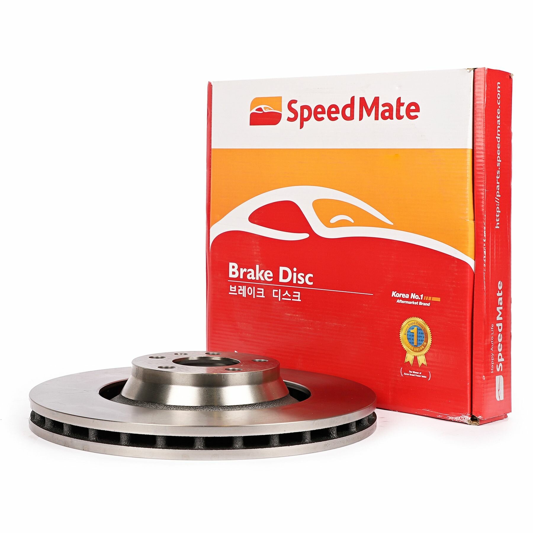 SPEEDMATE Диски тормозные AUDI A6 C5 (4B), A6 C6 (4F) SM-BDE267