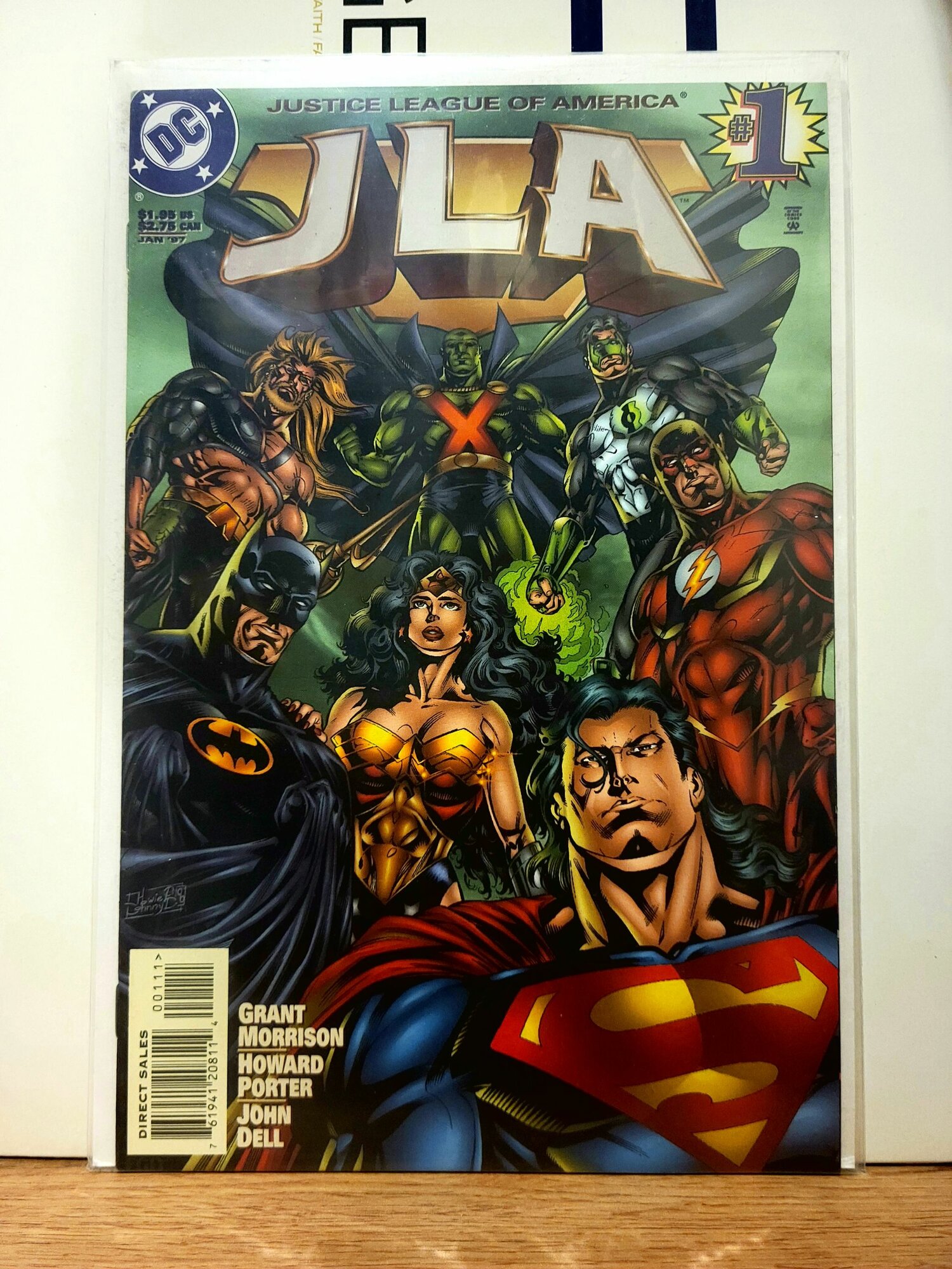 Ретро Комикс Justice League #1. 1997 Год. Коллекционный выпуск.