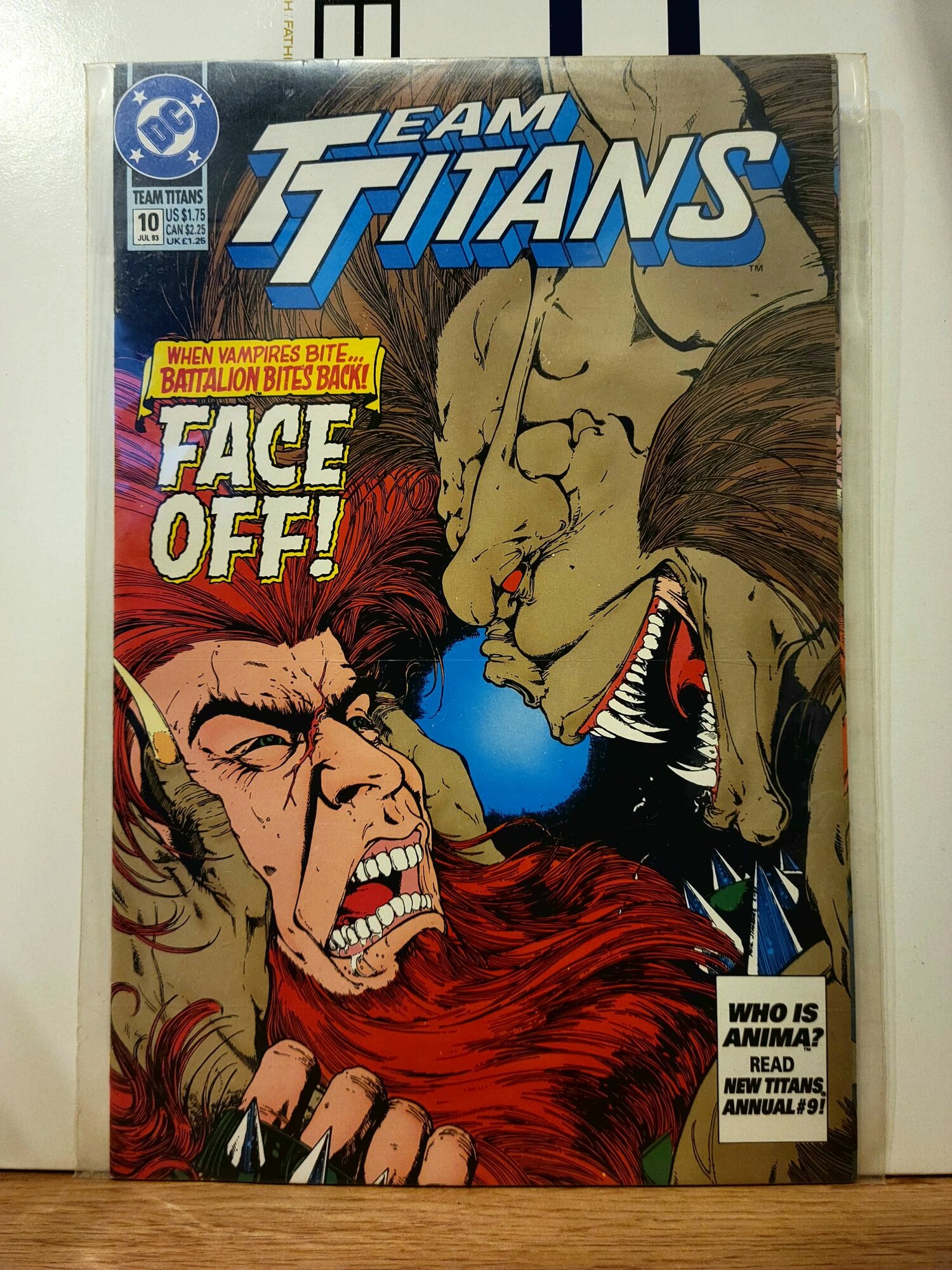 Ретро Комикс Team Titans #10. 1993 Год. Оригинал!