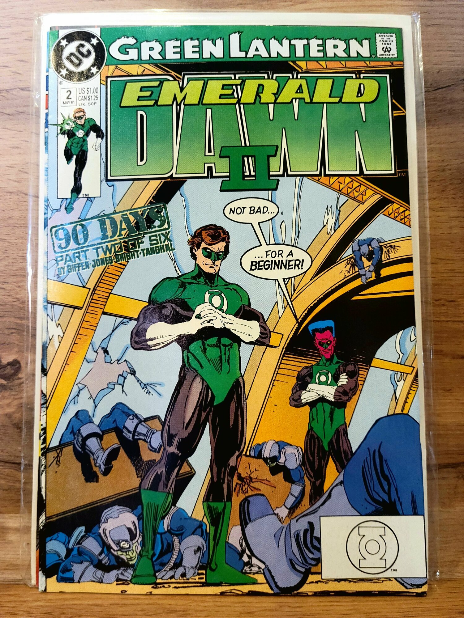 Ретро Комикс Green Lantern #2. 1991 Год. Оригинал!