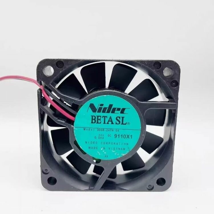 Nidec D06R-24TH 04 DC24V 0.09A 60 15 мм 6 см 2-проводной инверторный вентилятор -