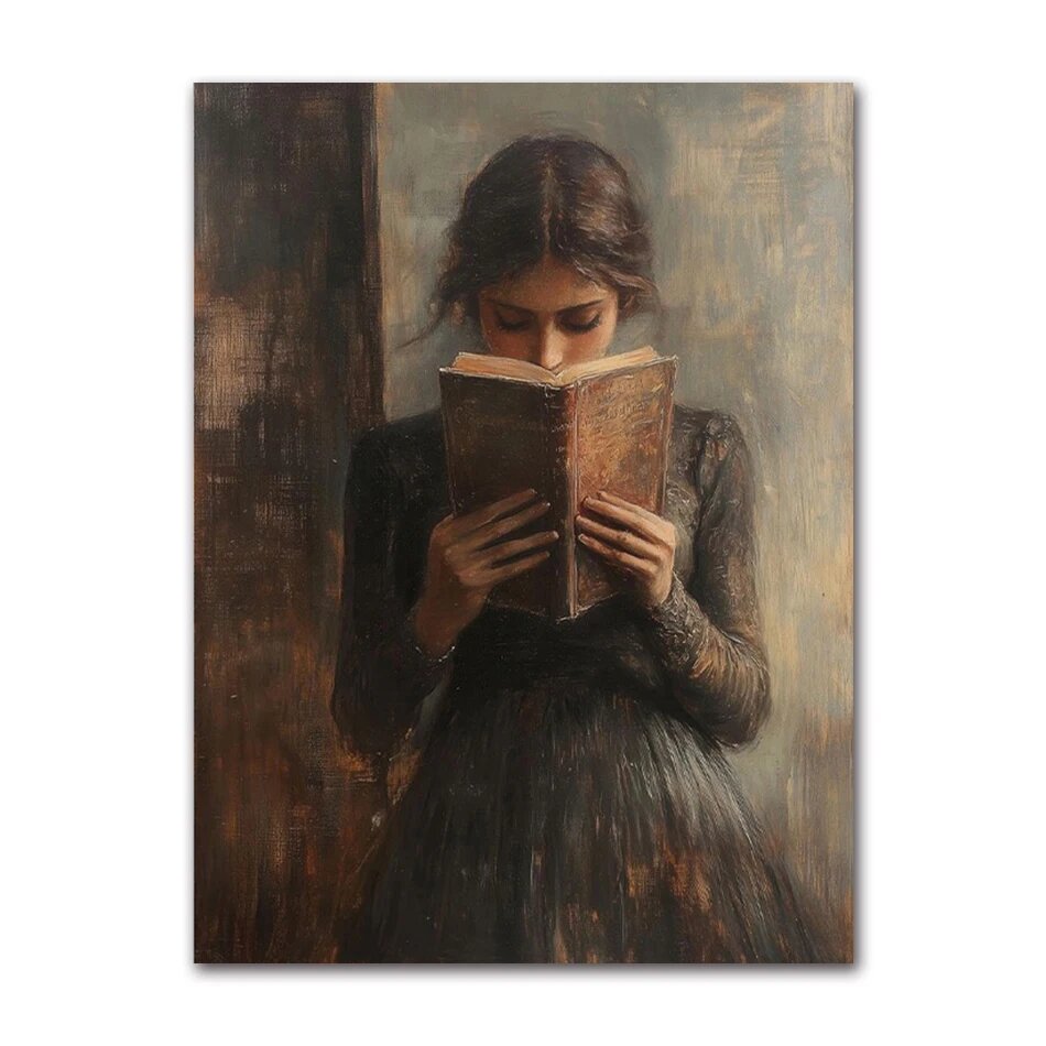 Портрет женщины в стиле ретро AliPaint 15x20cm No Frame