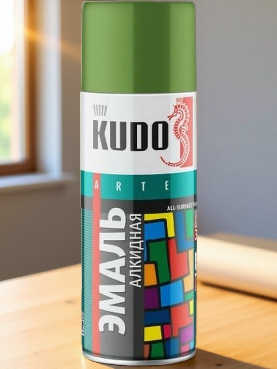 Эмаль универсальная KUDO фисташковая