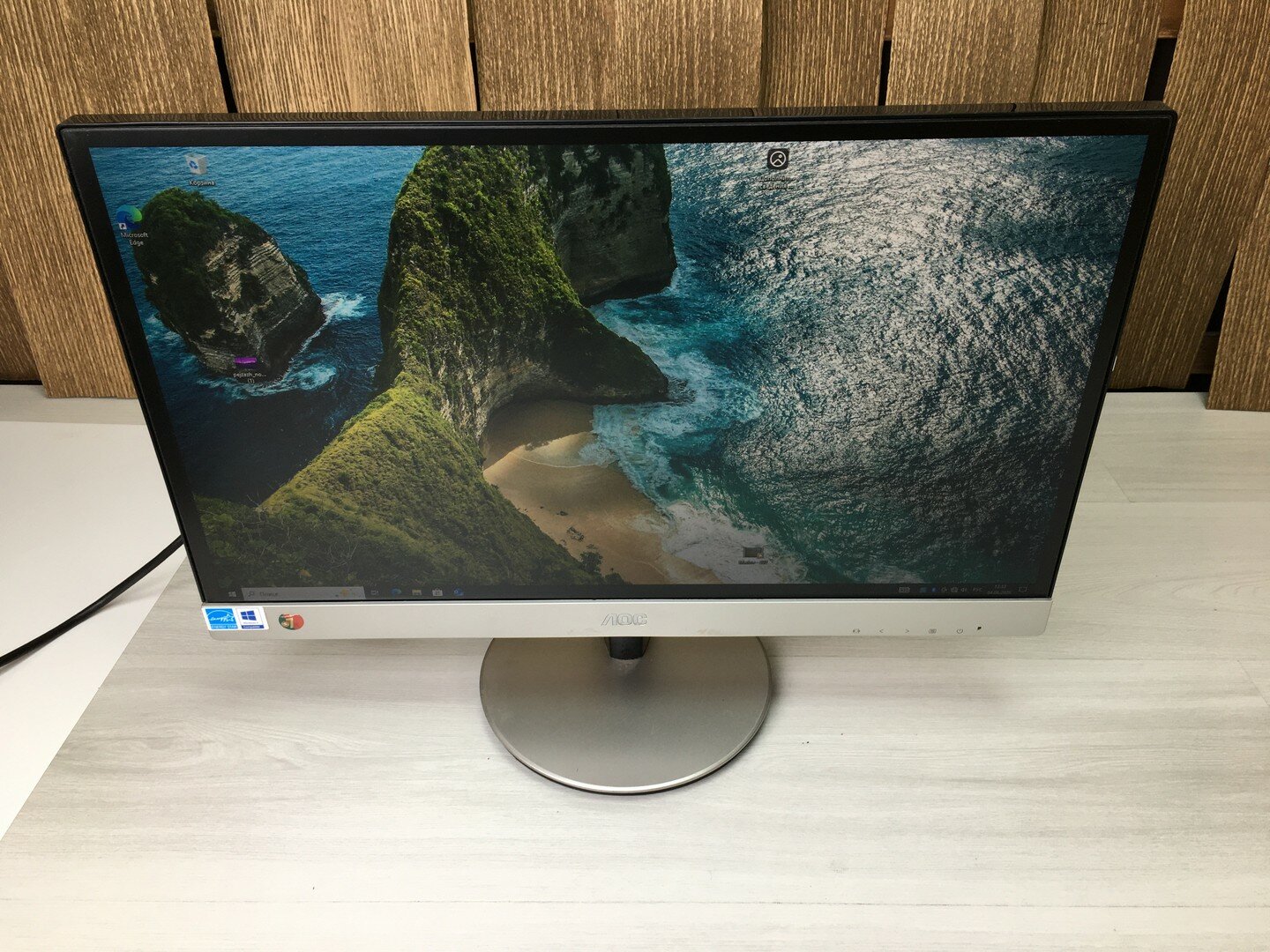 Монитор 21.5" AOC 215LM00040, VGA,2xHDMI,DP