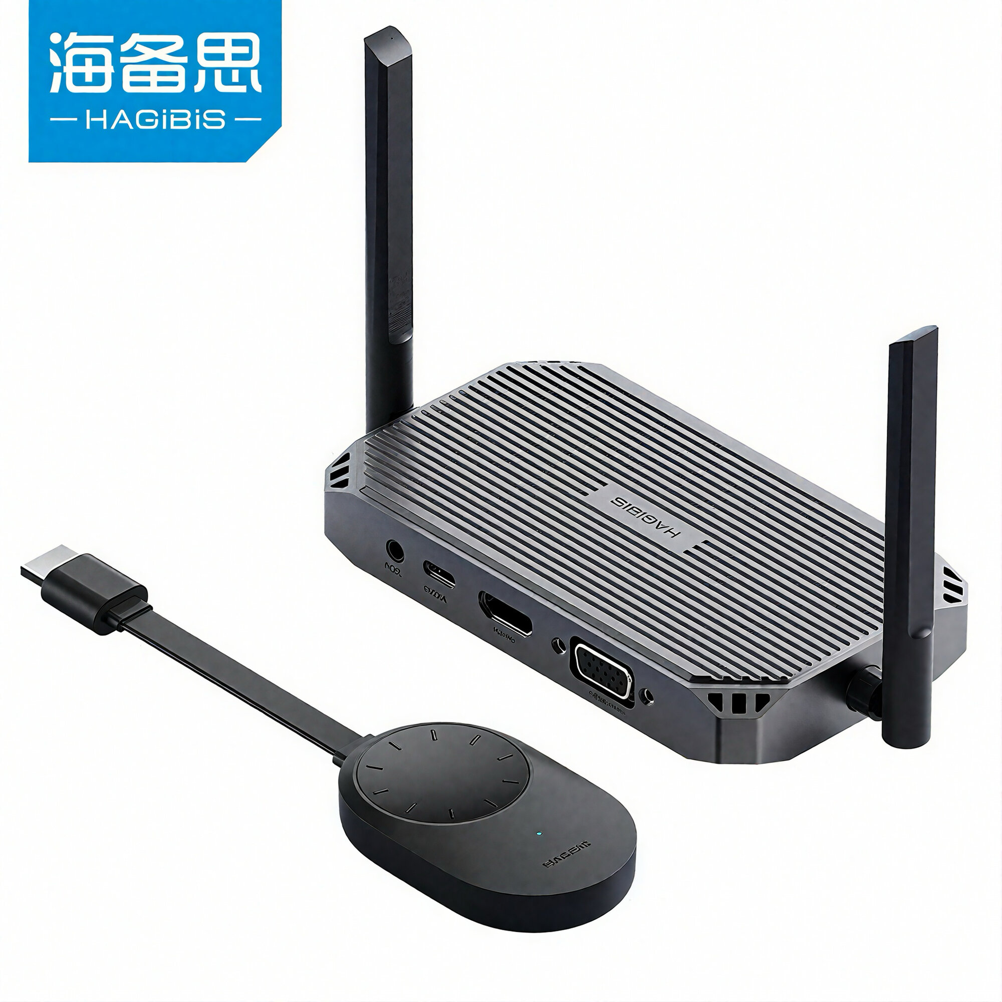 Беспроводной передатчик HABENSI G9W, для трансляции экрана, по HDMI, корпоративного класса