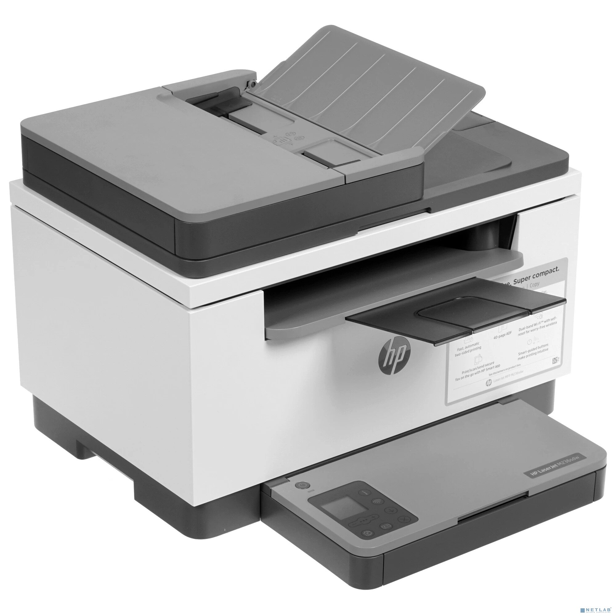 HP LaserJet M236sdw (9YG09A)BBU {A4, 600dpi, 29ppm, 64Mb, ADF40, Duplex, wi-fi, USB}