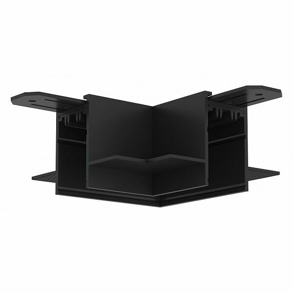 Соединитель угловой L-образный для треков Smart TR2112-BK