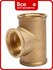 Тройник LD PRIDE DN25 (1") ВР/ВР/ВР латунь с биркой LD.65.524.25