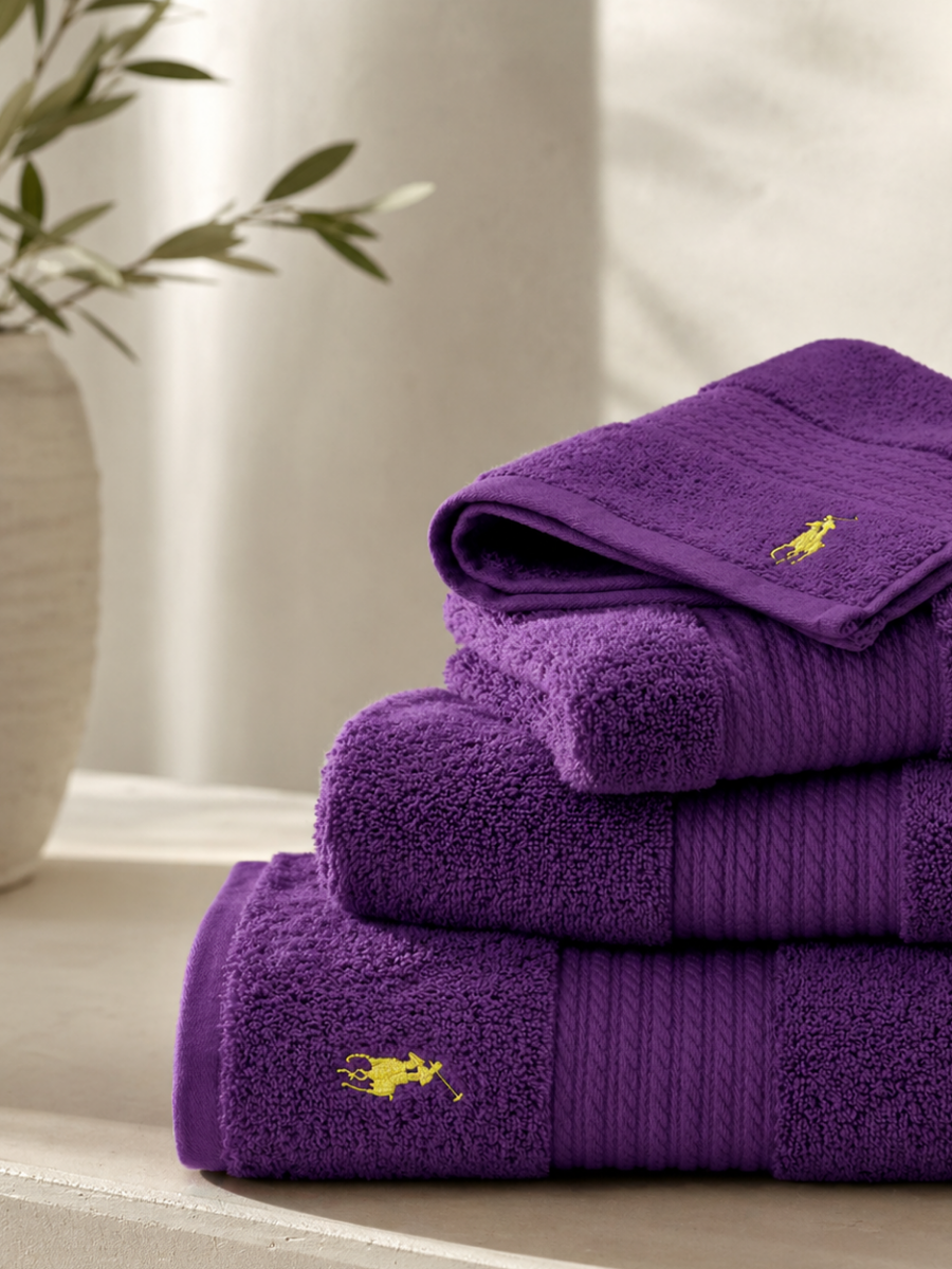 Полотенце Ralph Lauren Игрок в поло (Polo Player) Фиолетовый (Violet) 90x170 см