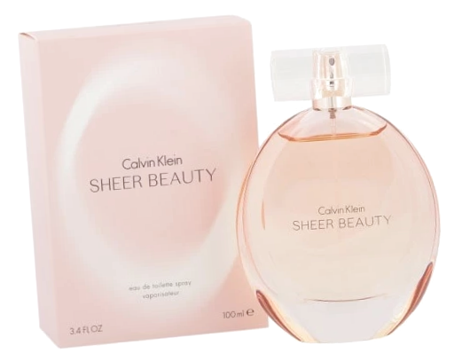 Аромат Calvin Klein Sheer Beauty 100 мл женский - Кельвин Кляйн Бьюти туалетная вода