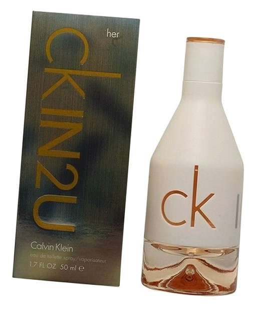 Женский парфюм Кельвин Кляйн Интую 50 мл - Calvin Klein Ck In2u Her туалетная вода