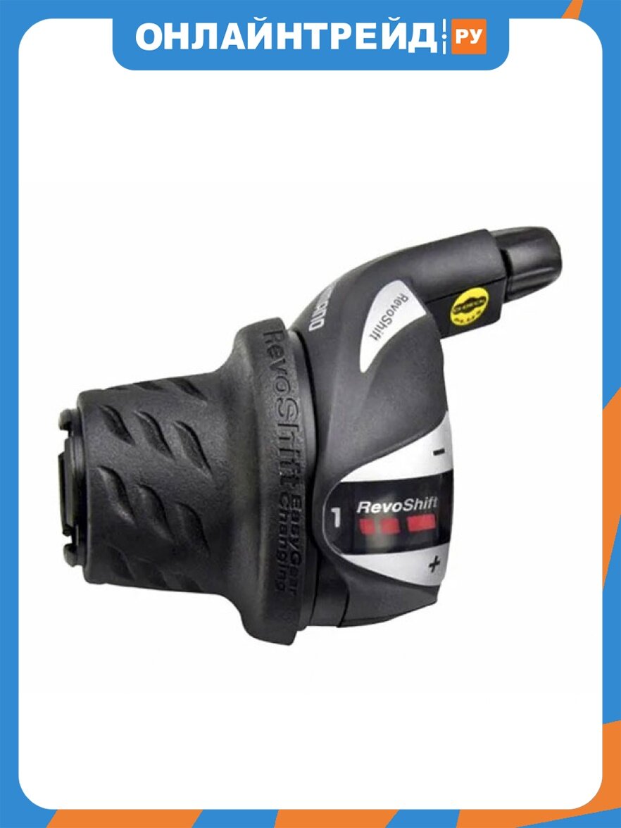 Шифтер Shimano Tourney SL-RS36, левый 3скорости, SIS, трос 1800мм