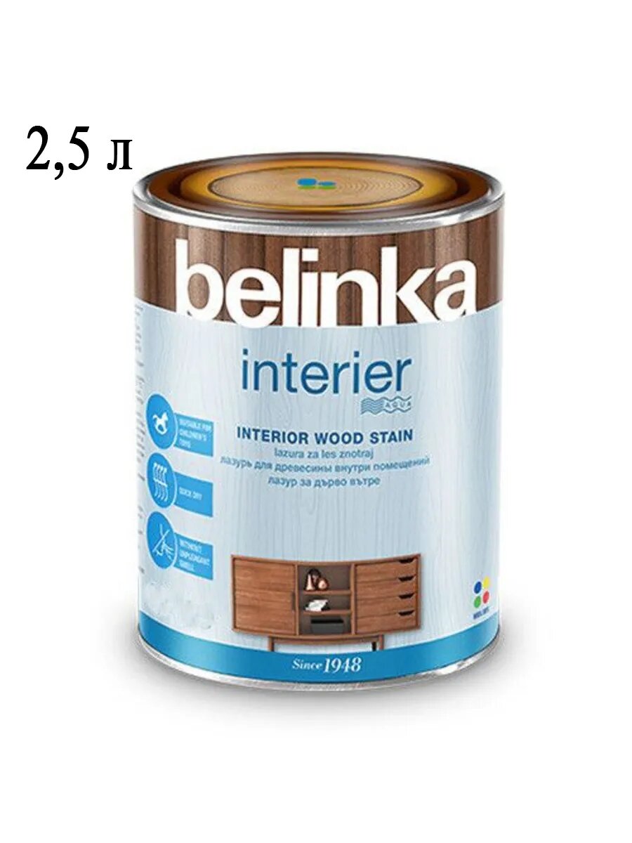 BELINKA INTERIER 2,5л. №61 Прозрачный