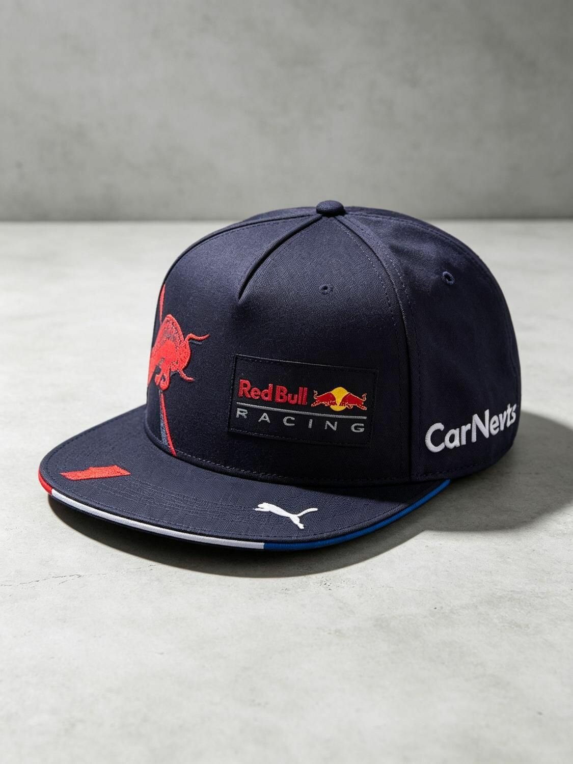 Бейсболка Red Bull Базовая коллекция для мужчин и женщин, размер OneSize, темно-синий — фото 1