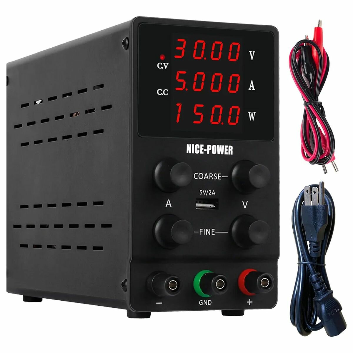 Лабораторный регулируемый источник питания Nice power 30 В 5 А 150 Вт
