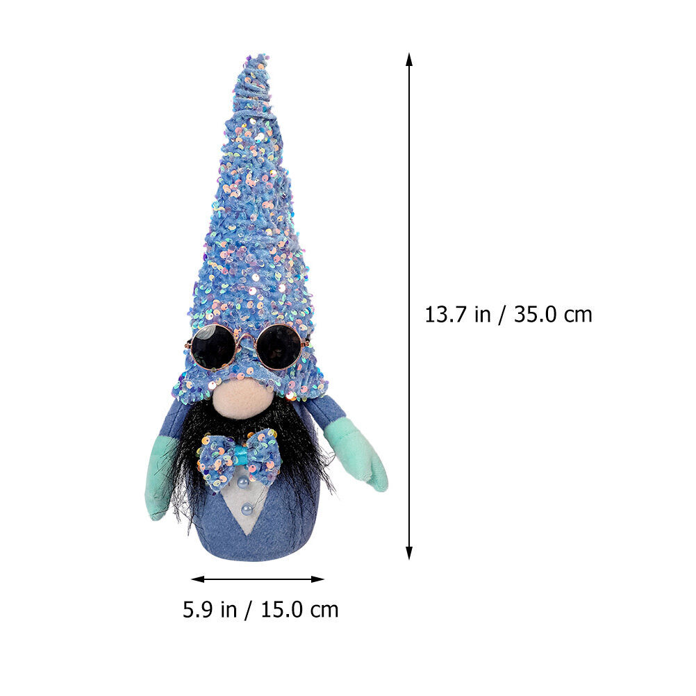 Lovely Wedding Banquet Doll Decoration Adorable Faceless Doll 35X15X9Cm