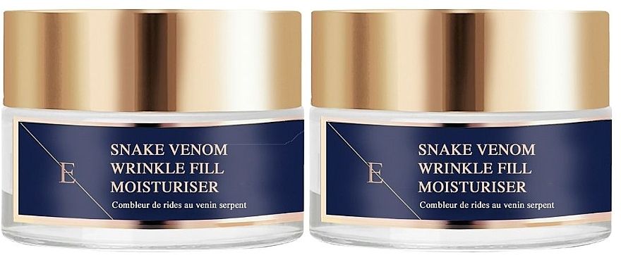 ErthSkin London Увлажняющий крем Wrinkle Fill Snake Venom 2х50мл