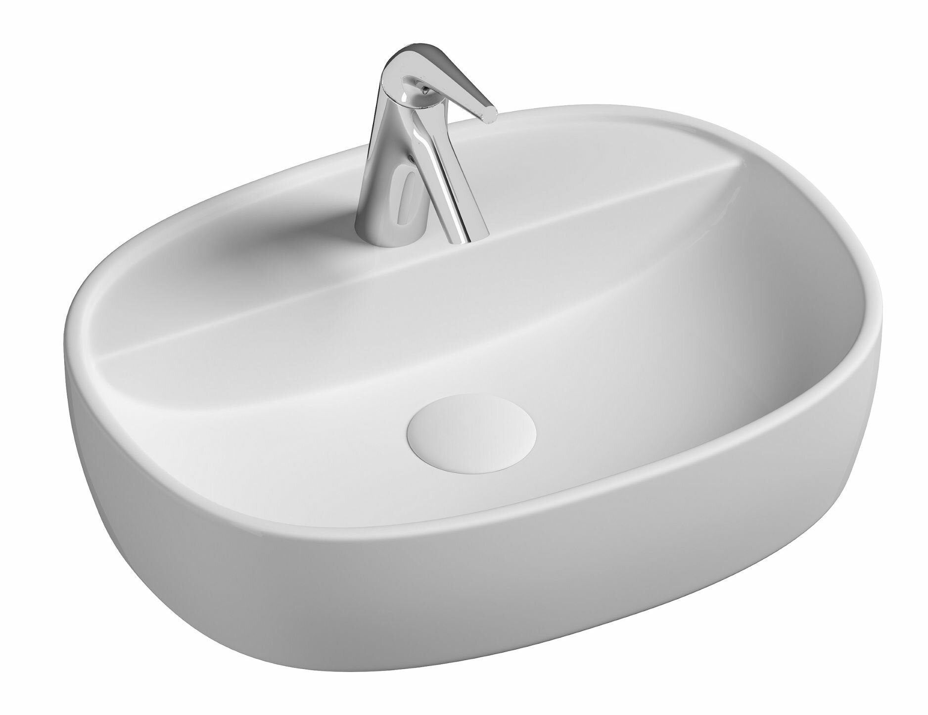 Мебельная раковина Ceramicanova Element 50 CN6036 белая