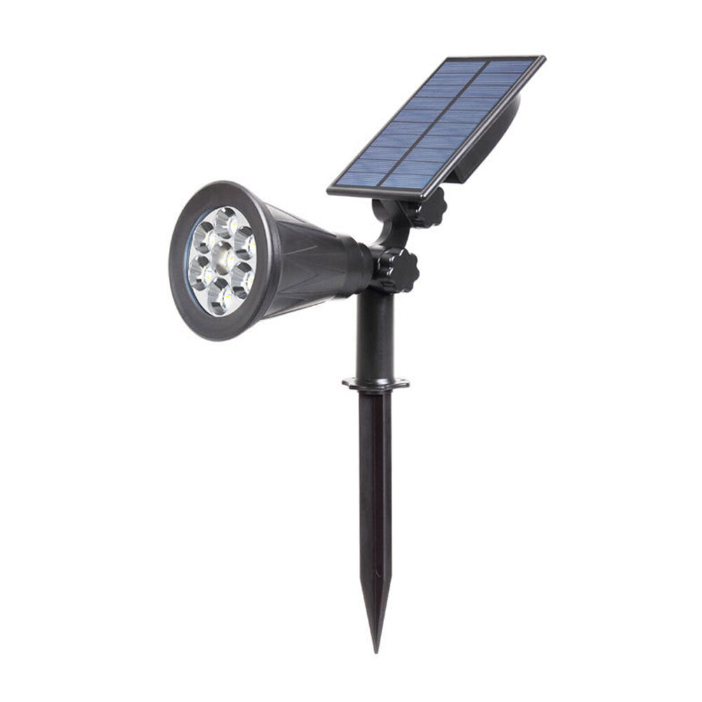 Уличные фонарики с семью LED-диодами для декоративного освещения участка, автономная работа, комплект из единицы