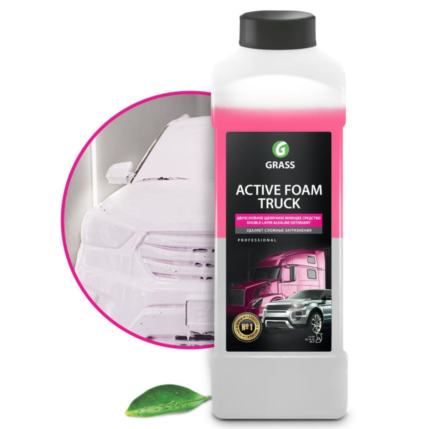 Автошампунь для бесконтактной мойки/Активная пена "Active Foam Truck" для грузовиков 1л GraSS
