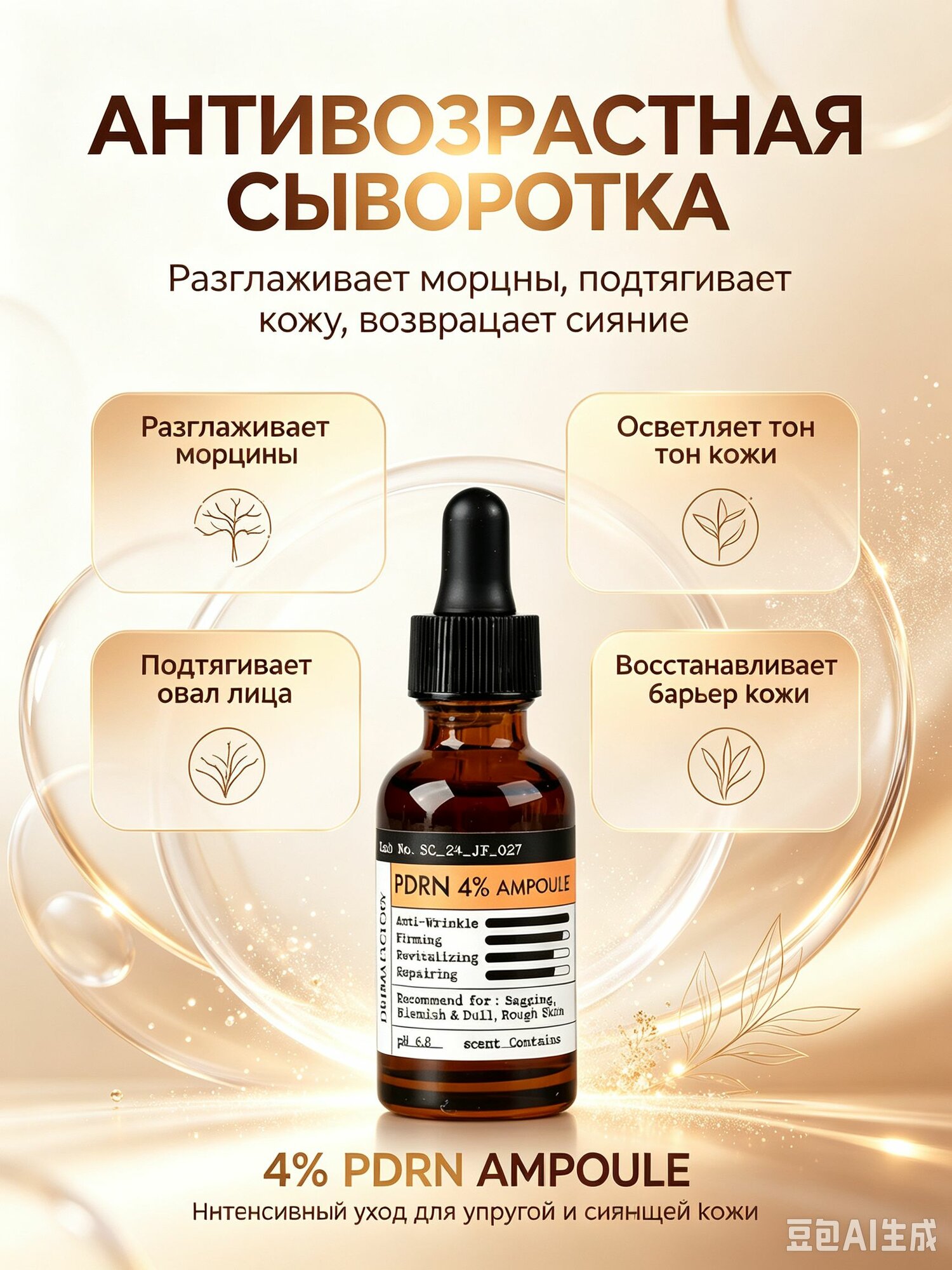 Derma Factory Сыворотка для ухода за кожей Питание, 30 мл