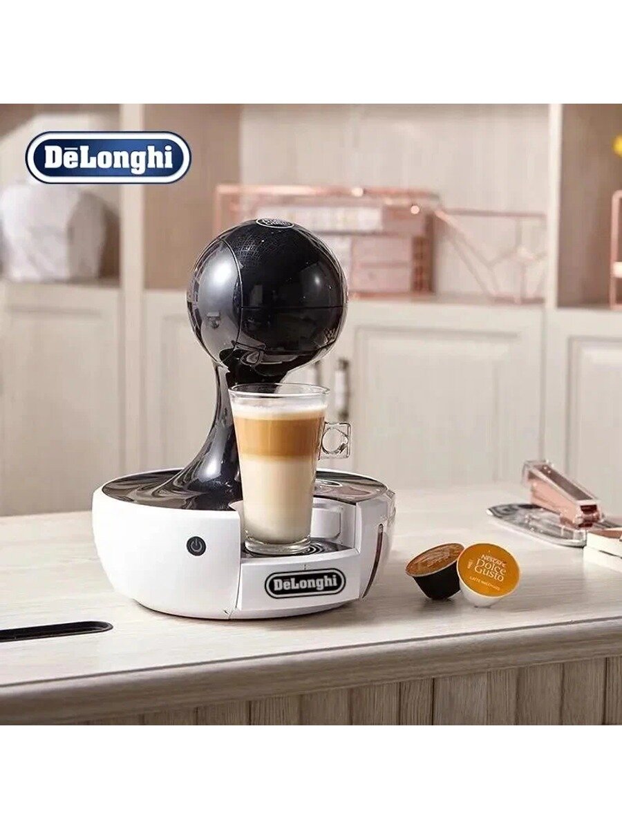 Nescafe Dolce Gusto Капсульная кофемашина EDG616. R, белый, для повседневного использования